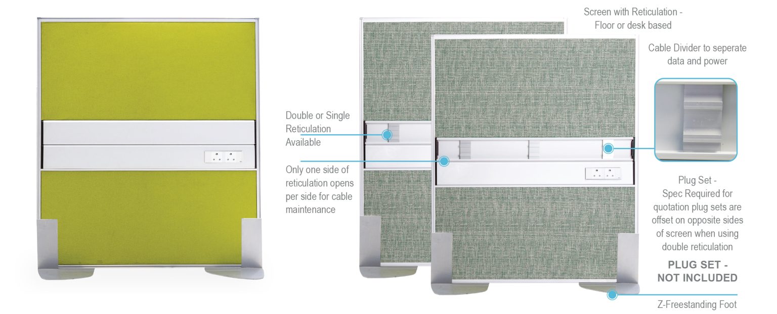 Floor Based Screens – Seats Ahead